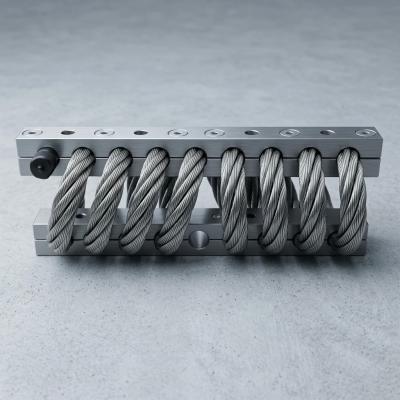 China JGX-2228D-960B Wire Rope Vibration Isolator High Deflection Shock Absorption Optimized TCO Custom Engineering Support for sale