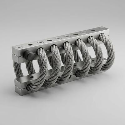 China JGX-2228D-1250B Fail-Safe Wire Rope Vibration Isolator for Plug-and-Play Wide Load Range Applications for sale