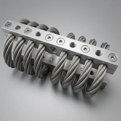 China JGX-1598D-428B Wire Rope Vibration Isolator Zero Creep Oil-Free Friction Damping for Transit Shipping Protection for sale