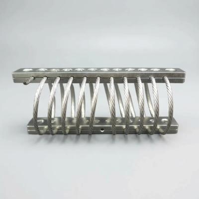 China JGX-0160D-3.2A Wire Rope Vibration Isolator Optimized Natural Frequency Zero Outgassing for Cleanroom Vacuum Use for sale