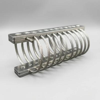 China JGX-0160D-4.8A Marine Offshore Wire Rope Vibration Isolator Maintenance-Free Stainless Steel Shock Mount for sale