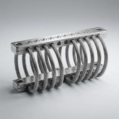 China JGX-0400D-31.5A Wire Rope Vibration Isolator Non-Linear Elasticity Drop-in Replacement Rapid Prototyping Damper for sale