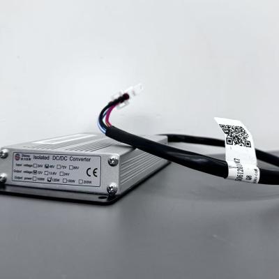 China 300W Isolated DC-DC Converter 24-75V to 12.5V 10A for Forklifts and Electric Vehicles for sale