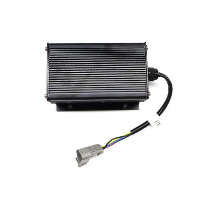 China Forklift DCDC Converter with Contactless Switch Technology, Pre-Charge Protection, and IP65 Protection for Reliable On-Board Power Supply for sale