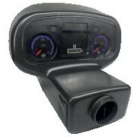 China Front-mounted Digital Forklift Dashboard with IP65 Protection and CAN Communication for Real-time Monitoring for sale