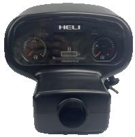 China Front-mounted Digital Display Forklift Dashboard with High and Low Temperature Resistance and IP54 Protection for sale