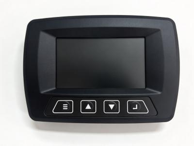 China 4.3-inch Color Screen Forklift Display with Dual-channel CAN Interface and IP66 Waterproof Dashboard Screen for sale