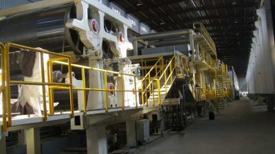 China 1575mm Wood Pulp Making Machine Three Layer Fourdrinier Carton Box 120m / Min for sale