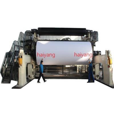 China 500T / D Corrugated Cardboard Production Line Fluting Kraft Paper Machine 5400 Mm for sale