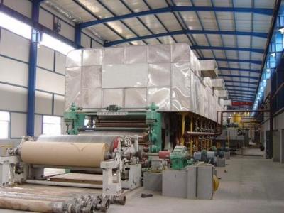 China Waste Carton Cardboard Recycling Making Machine Corrugated Paper Production Line for sale