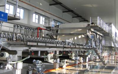 China Duplex Cardboard Jumbo Roll Production Line Caron Box for sale