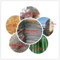 China Duplex Paperboard Production Line 5400mm Carton Box Fluting Paper Making Machine for sale
