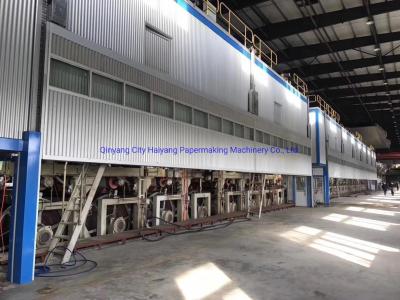 China 2400mm 100m/Min Kraft Paper Making Machinery For Fluting for sale