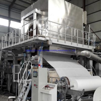 China Automatic A4 Writing Printing Paper Making Machine 3600mm 450m/Min for sale