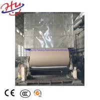 China Customized Fourdrinier Kraft Paper Making Machine Single Wire 500T / D 3000mm for sale