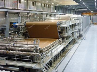 China Fourdrinier Wire Paper Duplex Board Making Machine 4800mm Waste Recycling for sale
