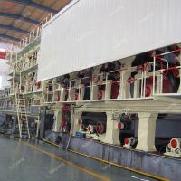 China 3000mm Corrugated Kraft Paper Making Machine Production Line for sale