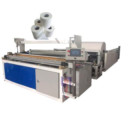 China 10m/Min 2 T/D 45g/M² Paper Roll Slitter Rewinder for sale