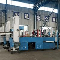 China 1/4 V Folding 125*125mm 650sheets/Min Napkin Paper Making Machine for sale