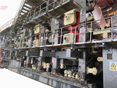China 100gsm 3200mm 100T/D Corrugated Cardboard Machine for sale