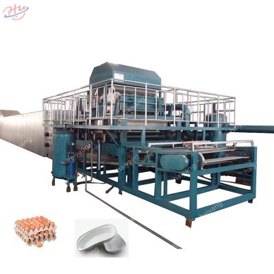 China Natural Gas CE 1500pcs/H Small Egg Tray Making Machine for sale