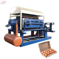 China Small Paper Pulp Fruit Tray Machine Egg Tray Molding Machine Paper Tray Making Machine for sale