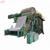 China Pulp 380V 1760mm 100t Toilet Roll Making Machine for sale