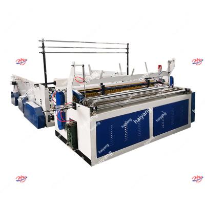 China 4.5*2.8*1.7m 3500kg 280m/Min Paper Rewinding Machine for sale
