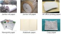 China Pulp Forming 2600mm 70g/M2 A4 Paper Making Machine for sale
