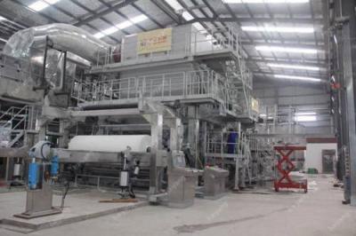 China Wood Pulp 3600mm 200 M/Min A4 Paper Making Machine for sale
