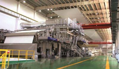 China 1800mm Culture Paper Machine A4 Note Copy Paper Making Machine for sale