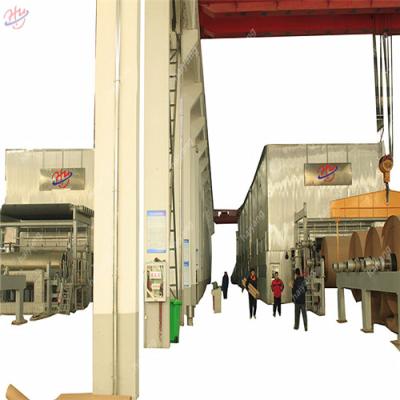 China Testliner Paper 2100mm 50 T/D 280m/Min Kraft Paper Making Machinery for sale