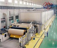 China High Strength Corrugated Kraft Paper Making Machine 380V Large Capacity for sale