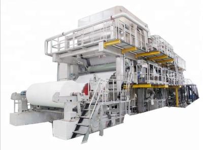 China 2400mm A4 Paper Recycling Machine Notebook Office Paper Making for sale