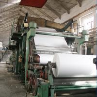 China Wood Pulp Corrugated Office Paper Making Machine Dewatering for sale