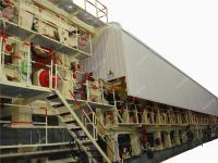 China Cement Sack Paper 600g/M2 4400mm Kraft Paper Making Machinery for sale