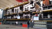 China Sectional 120gsm 1600mm Kraft Paper Making Machinery for sale