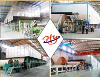 China Waste Paper Recycling Production Line Kraft Making Machine 400m / Min 150T / D for sale