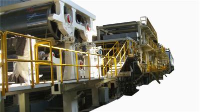 China AC Recycling 2100mm 60gsm Paper Roll Making Machine for sale