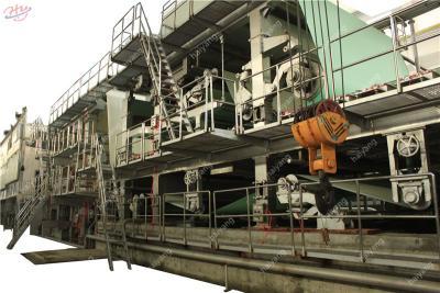 China 2500mm Test Kraft Liner Wood Pulp Paper Machine 150m / Min for sale