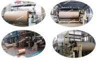 China 1575mm Test Kraft Liner Paper Machine 120m / Min Wood Pulp for sale