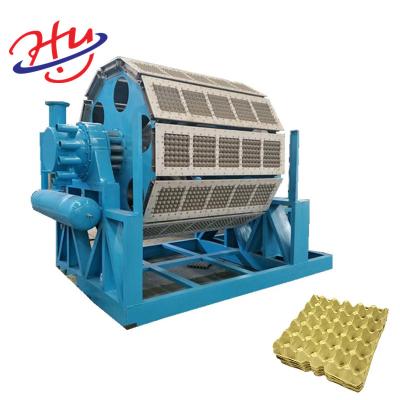 China 7000PCS/H Egg Tray Making Machine Paper Pulp Molding System Bottle Tray Production Line for sale