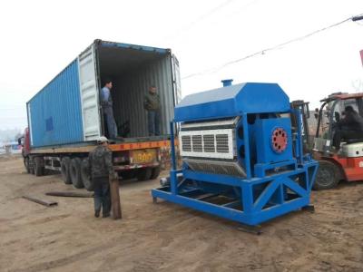 China 1500pcs/H Egg Tray Equipment Egg Box Making Machine for sale