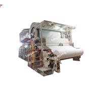 China waste paper recycle processing converting product jumbo roll toilet tissue paper making machine mill for sale