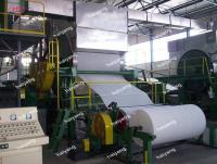 China Paper manufacturing plant production line toilet tissue paper making machine for sale