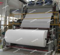 China Paper manufacturing plant production line toilet tissue paper making machine for sale