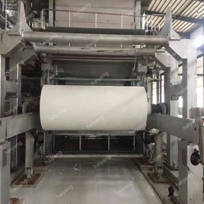 China 15T/D High speed fourdrinier wire single dryer toilet paper making machine and production line for sale