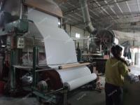 China 15T/D High speed fourdrinier wire single dryer toilet paper making machine and production line for sale