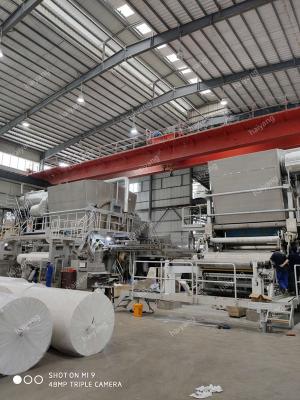 China 3200mm 15T/D Jumbo Roll Toilet Tissue Paper Making Machine Toilet Tissue Roll High Speed Machine for sale