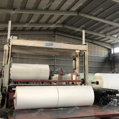 China 1575mm 4T/D waste paper recycle processing converting product jumbo roll toilet tissue paper making machine for sale